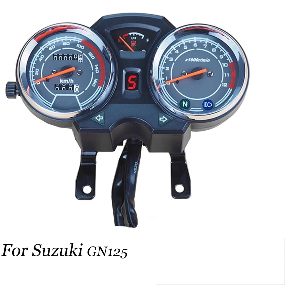 Motorcycle-Tachometer-Speedometer-Speed-Meter-Fuel-Gauge12V-LED ...