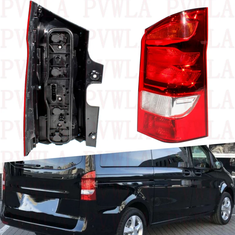 Right-Side-Rear-Tail-Lamp-Light-With-Wire-Board-No-Bulbs-A4478200164 ...