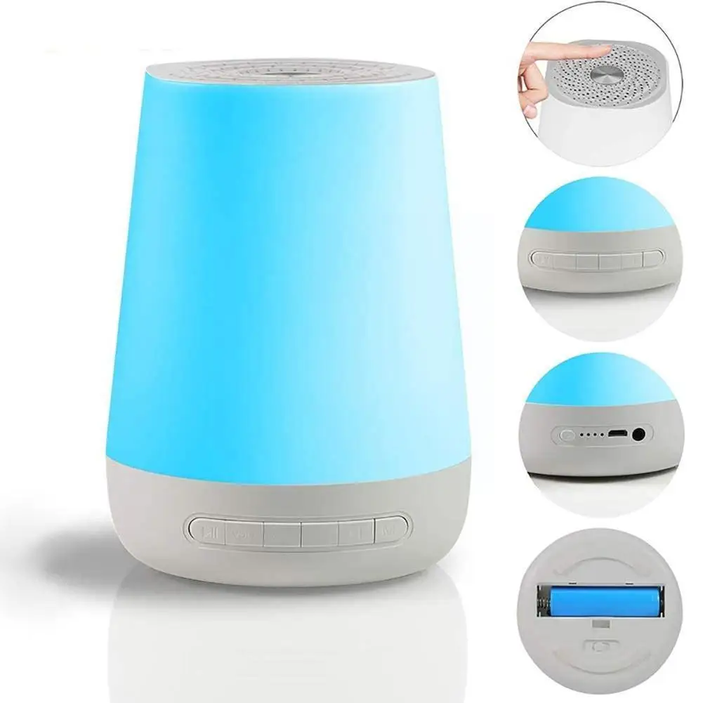 White-Noise-Machine-Baby-Sleep-Sound-Machine-Colorful-3-5mm-With-28 ...