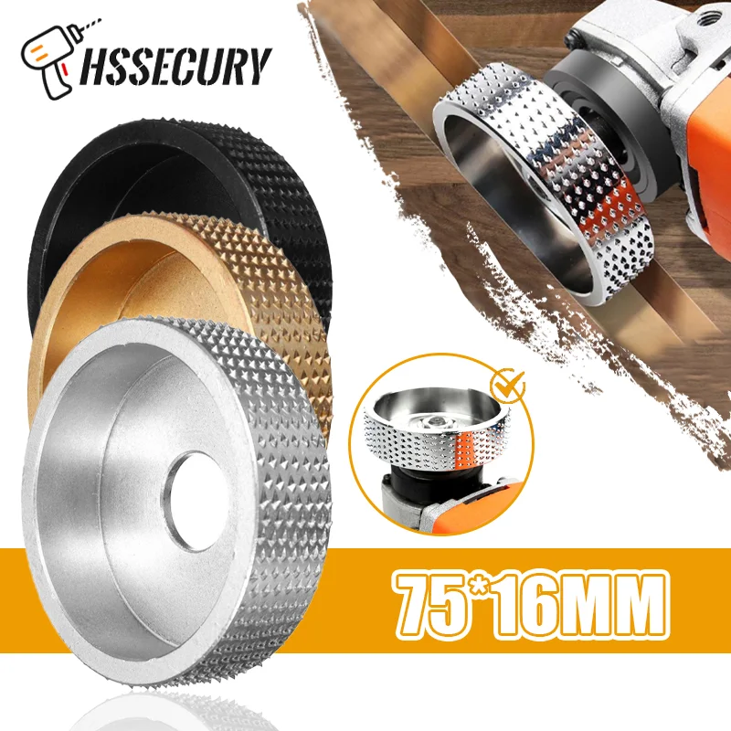 1PC Wood Grinding Polishing Wheel Round Disc Sanding Wood Carving ...