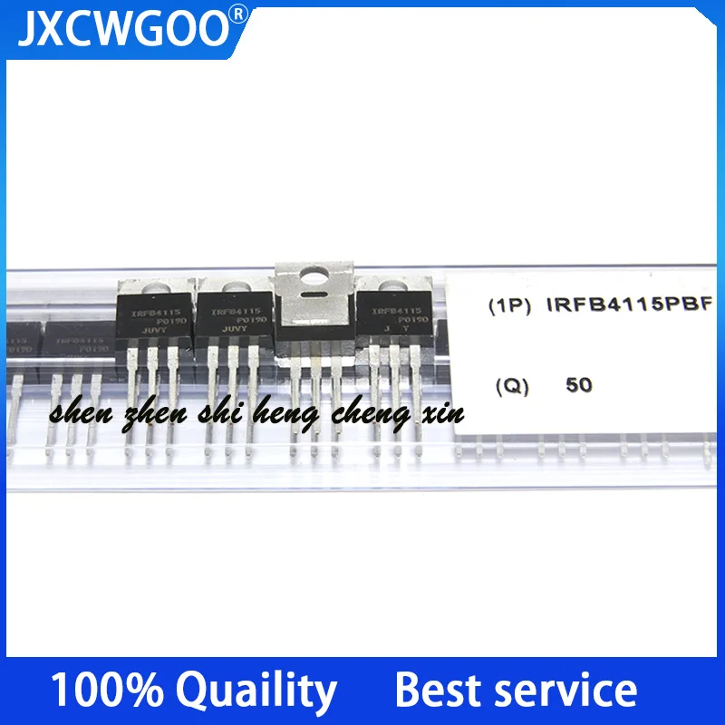 10 50PCS IRFB4115PBF IRFB4115 4115 TO220 N Channel 150v104a MOSFET New Original| | - AliExpress