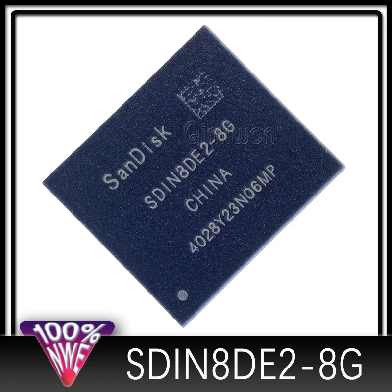 2PCS~10PCS/LOT 100% NEW SDIN8DE2-8G SDIN8DE2 BGA153 original EMMC 8g ...