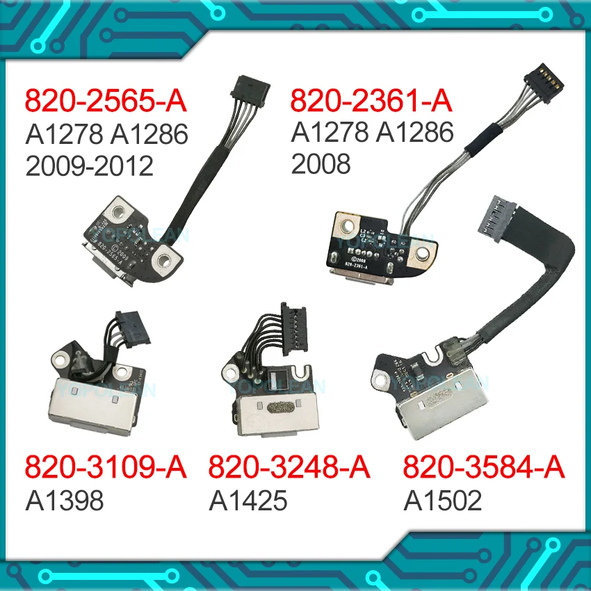 Original For Macbook Pro A1297 A1286 A1278 A1398 A1425 A1502 DC Power ...