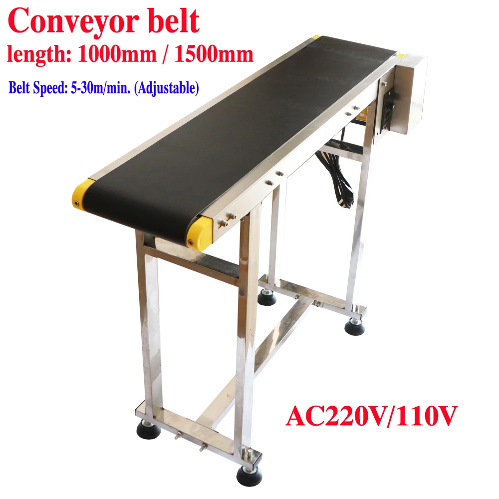 1500mm-1000mm-Conveyor-Belt-for-Fiber-Laser-Marking-Machine-Stainless ...