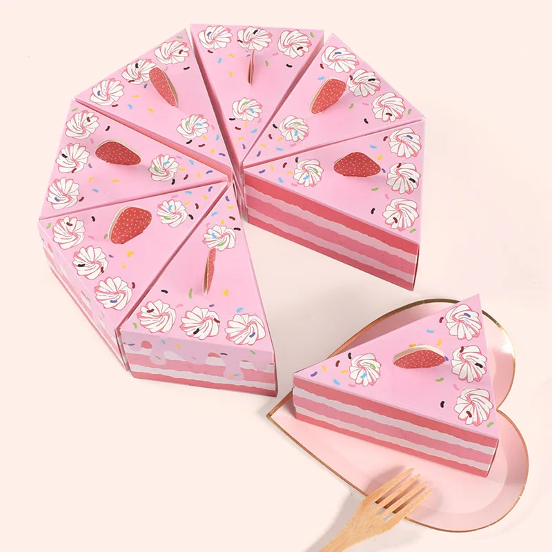 20Pcs-Triangle-Candy-Boxes-Cake-Candle-Shape-Cute-Cookies-Packaging-Box ...