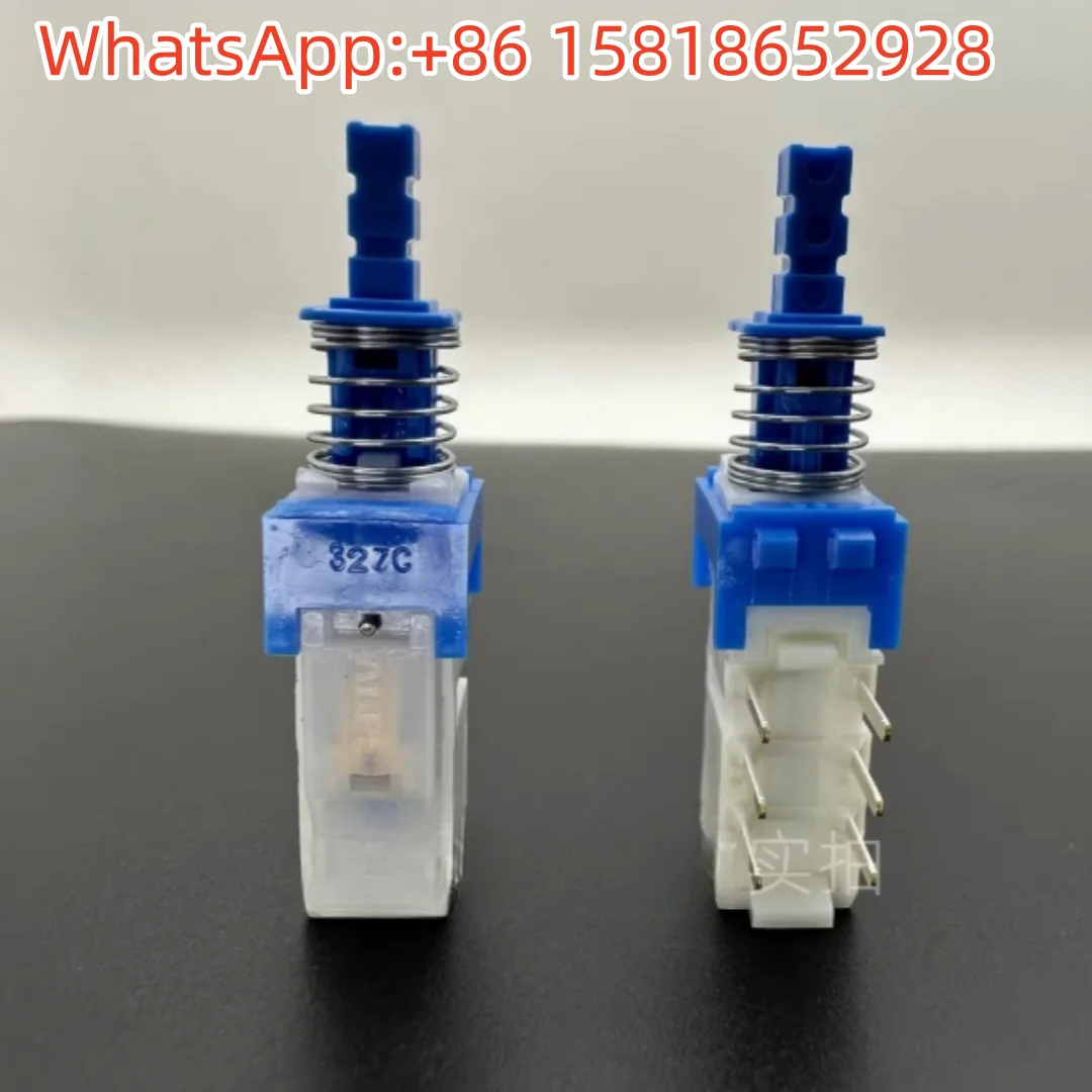 2pcs 327C 348C Self-Locking Switch Double Row 6 Pin Power Button ...