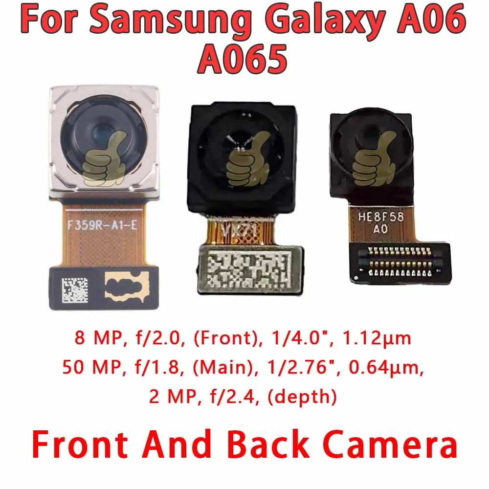 Samsung Galaxy A06 Front and Back Camera Replacement: What You Need to ...