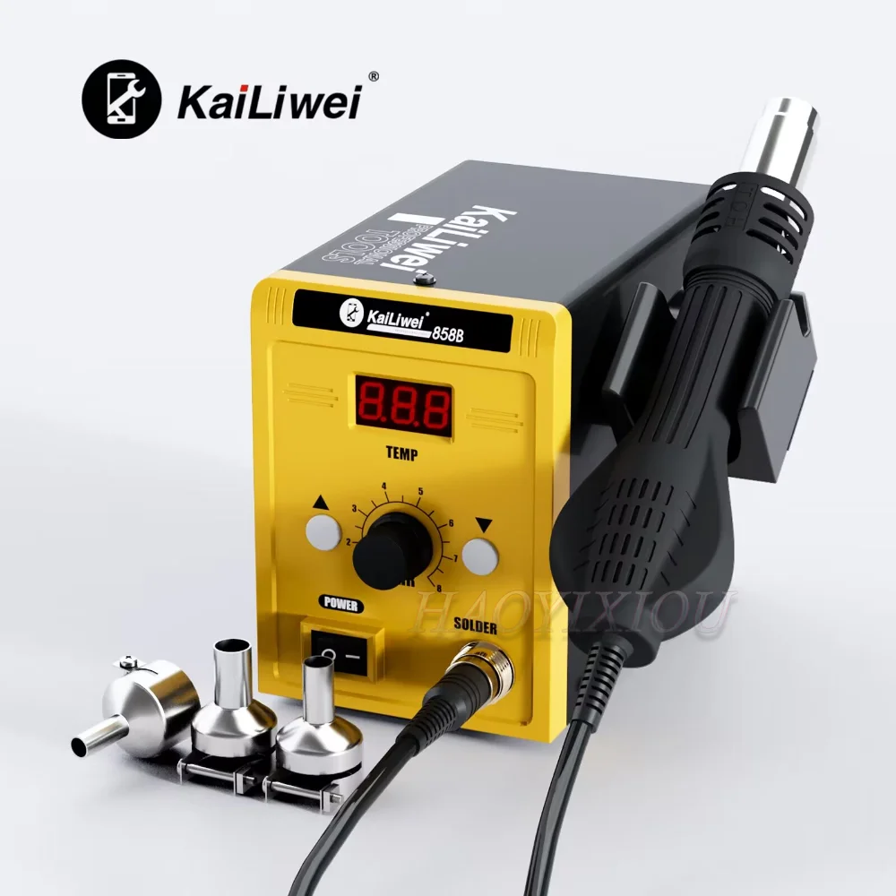 kailiwei-Soldering-Heat-Gun-858B-700W-Digital-Display-BGA-Rework-Solder ...