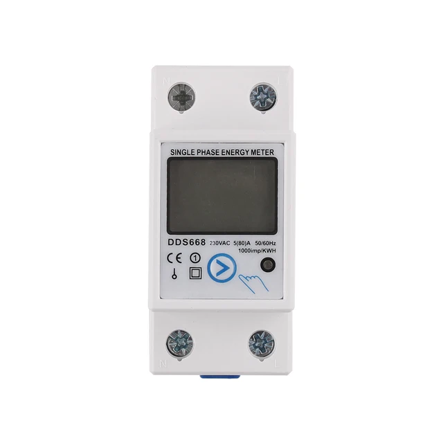 110V/220V Botón De Restablecimiento Riel Din Electric – Cartena.es