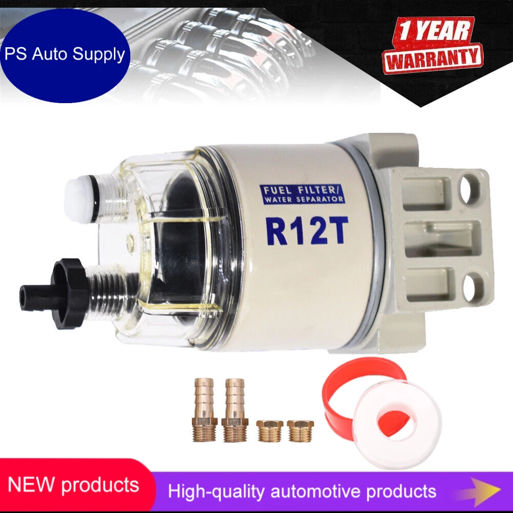 R12T-Fuel-Filter-Water-Separator-Element-Filter-diesel-engine-for-Racor ...