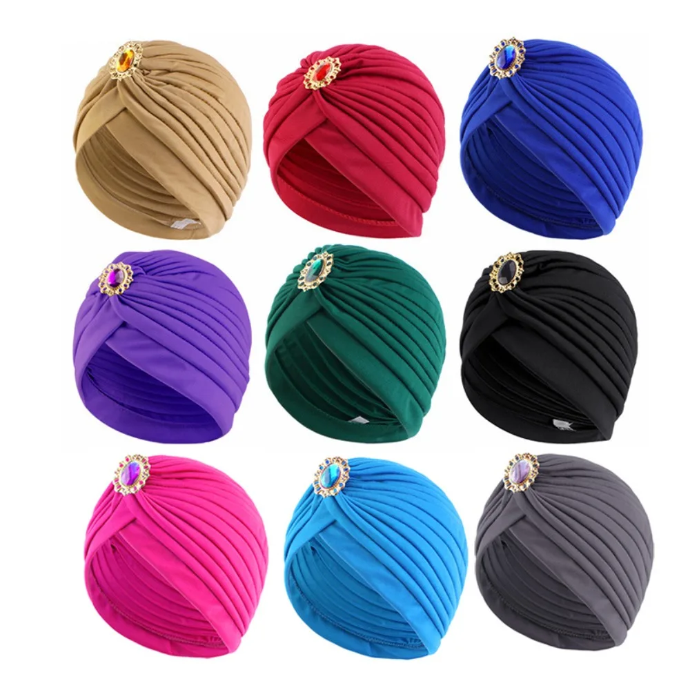 Casual Twist Retro étnico turbante sombrero turbante sombreros ...