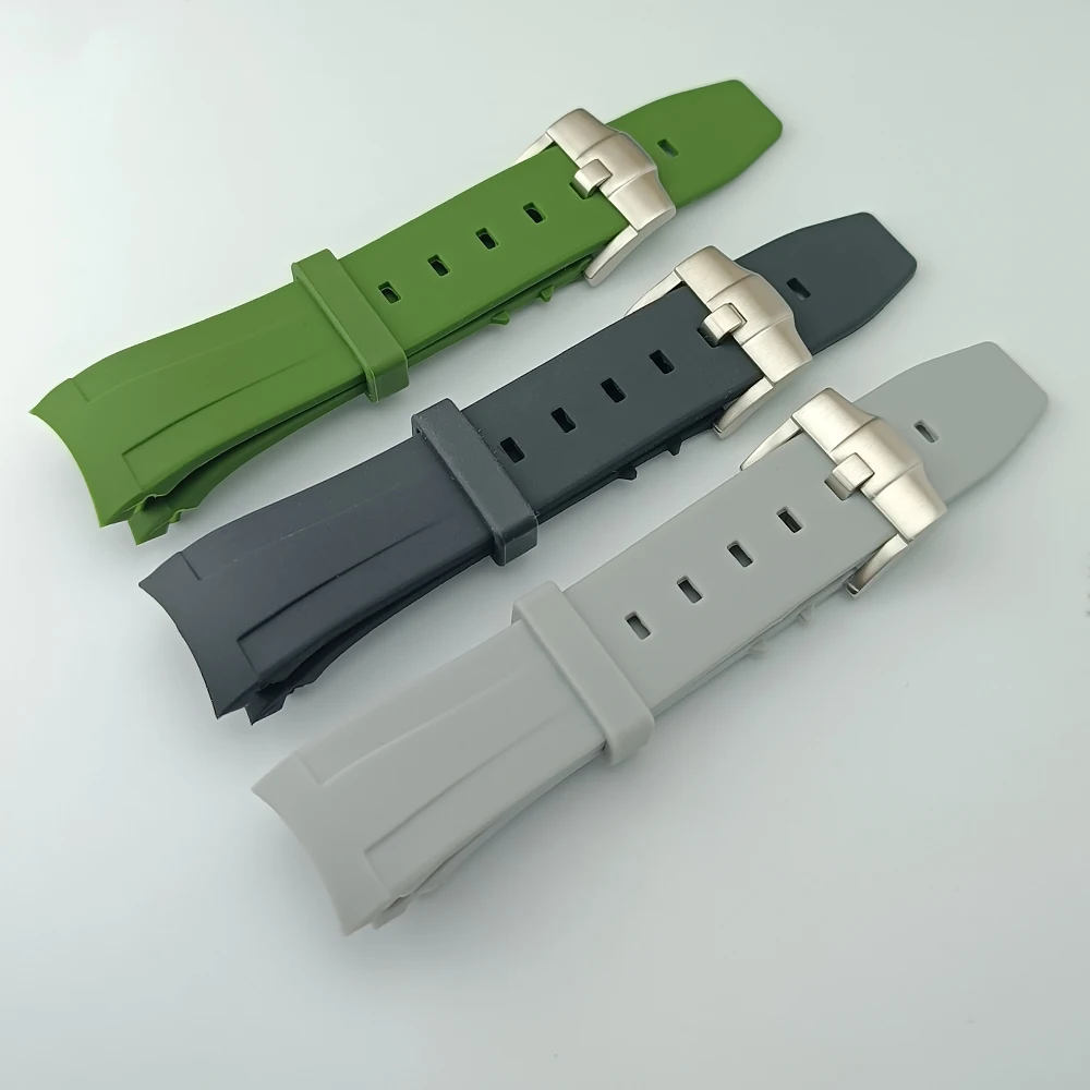 Matching Watch/Case With Black/Green Rubber Strap SKX007 SKX009 SKX175 ...
