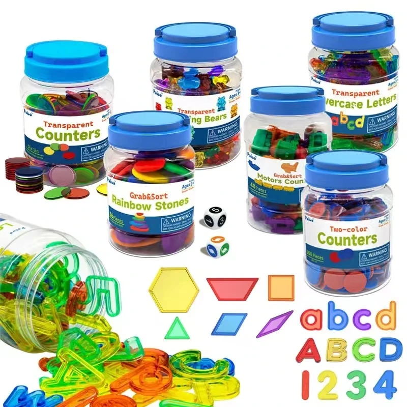 Kids-Colorful-Transparent-Letters-Numbers-Set-Sensory-Light-Table-Toy ...