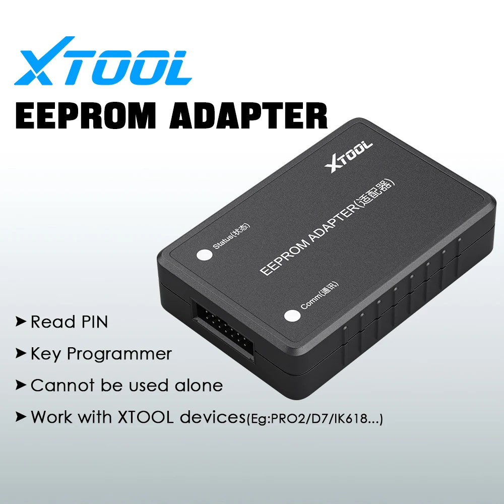 XTOOL-EEPROM-Adapter-Key-Programmer-Read-PINCODE-Immobilizer-Reader-X100PAD3-X100MAX-IK618 ...