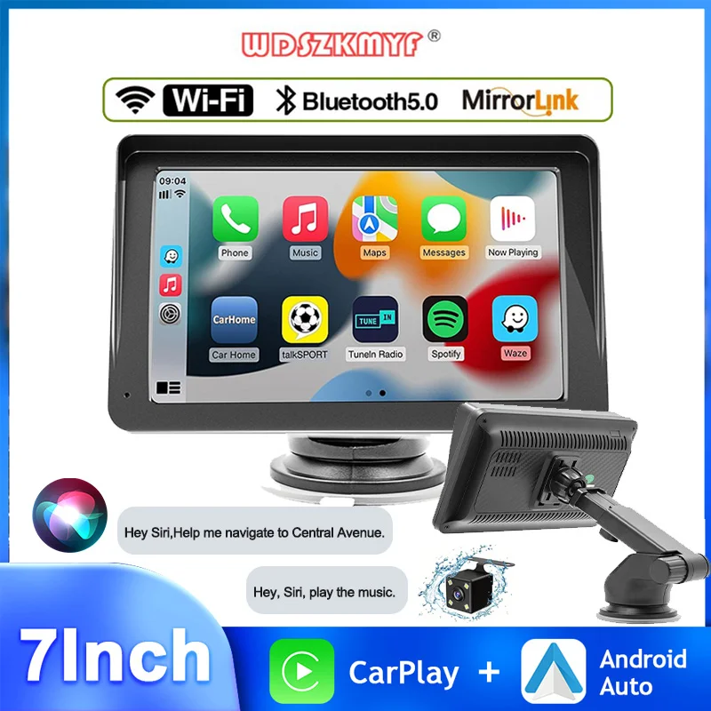 7inch-Car-Radio-GPS-Wifi-BT-Multimedia-Video-Player-Universal-Wireless ...