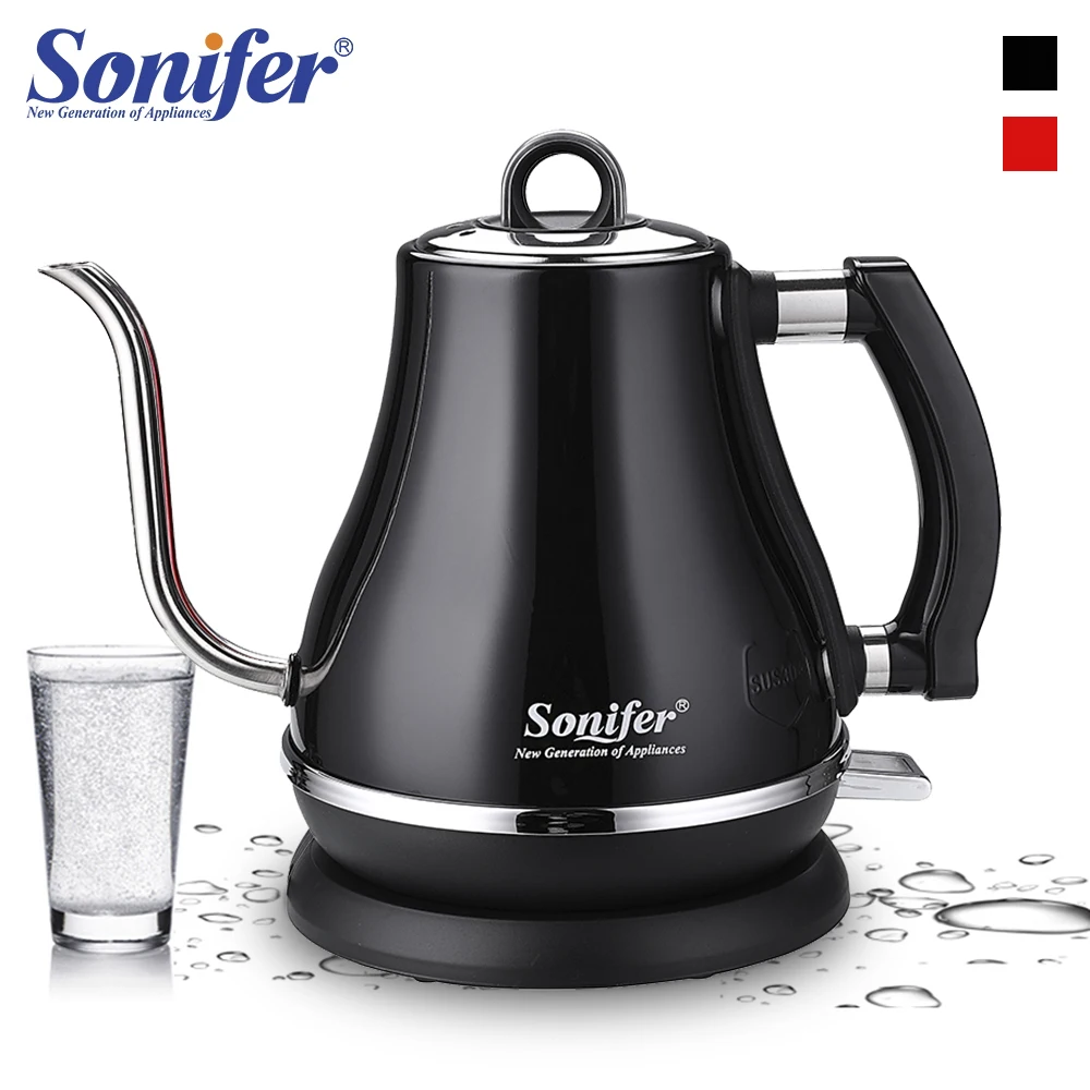1.2L Gooseneck Electric Kettle Tea Coffee Thermo Pot Appliances Kitchen ...