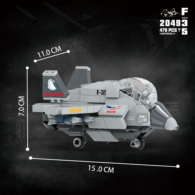 Mini Lego Independence Day Fighters