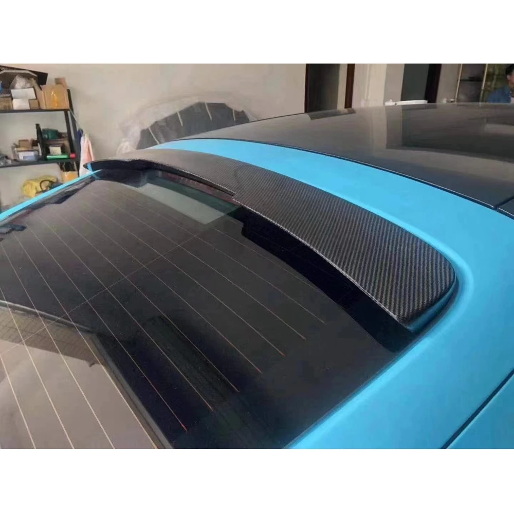 For Porsche Panamera 970 2010-2016 Real Carbon Fiber / FRP Roof Spoiler ...