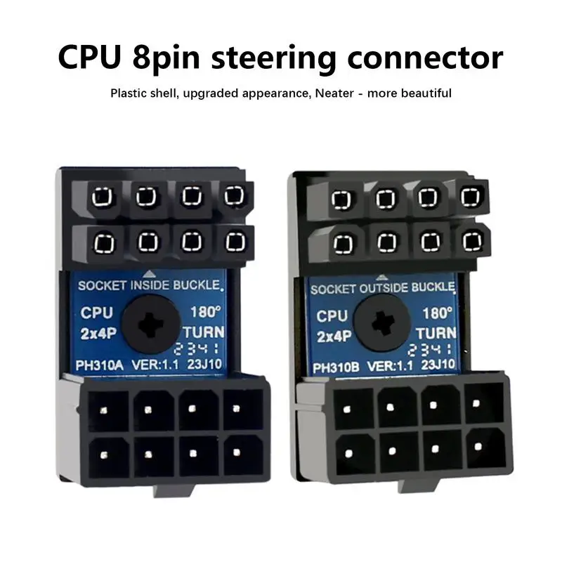 8-Pin-Connector-180-Degree-Stable-8-Pin-Angled-Adapters-Graphics-Video ...