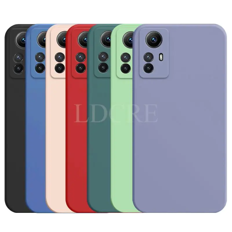 For Xiaomi Redmi Note 12S Case Liquid Silicone Coque Redmi Note 12S ...