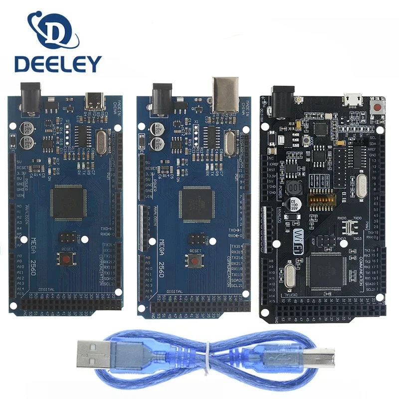 Mega-2560-R3-Mega2560-REV3-ATmega2560-16AU-CH340G-Placa-en-Cable-USB ...