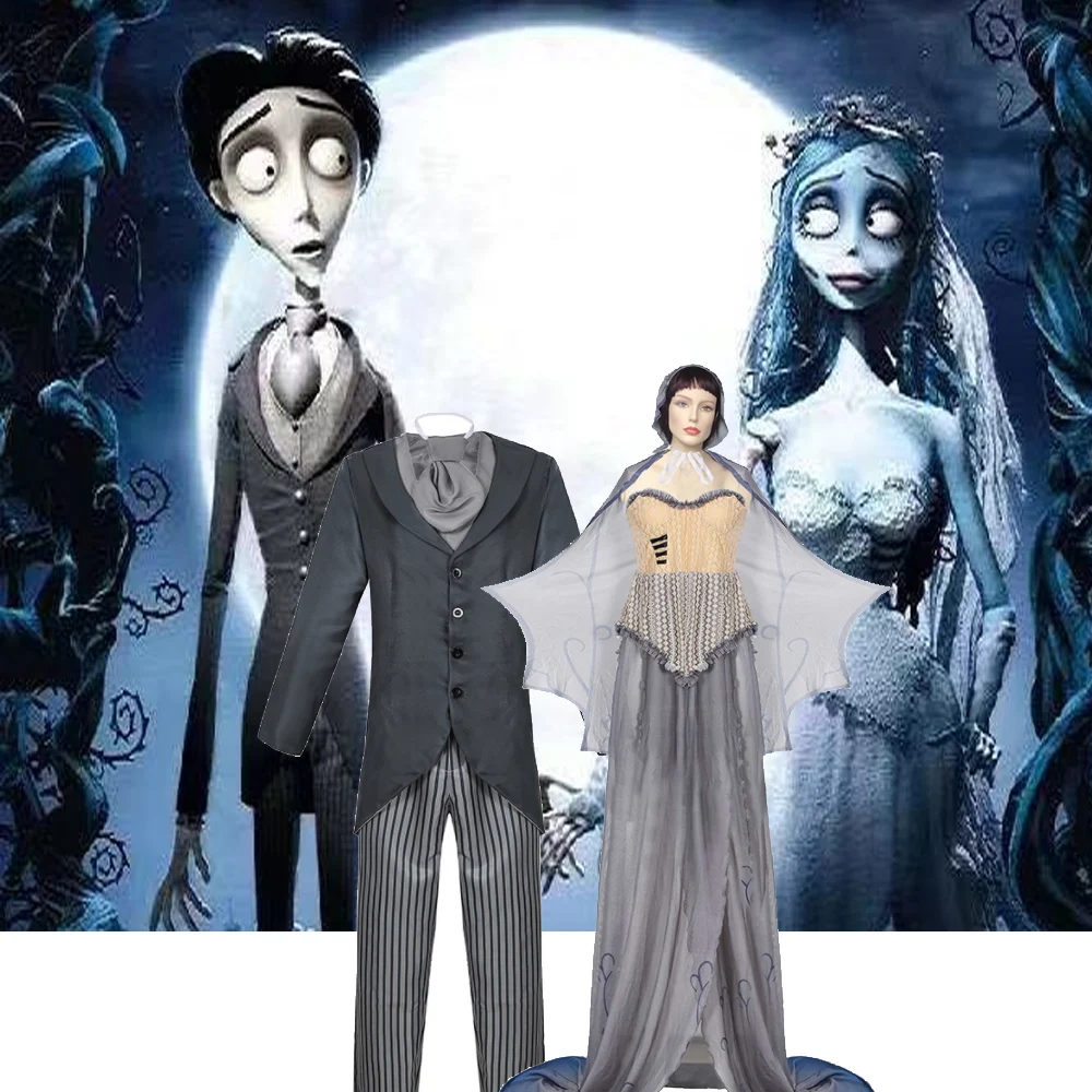 Costume de Corpse Bride pour Homme et Femme, Inspiré du Film Anime ...