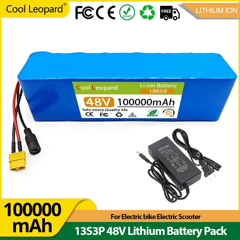 Bloco-recarreg-vel-da-bateria-de-l-tio-com-carregador-grande-capacidade-trotinette-el-trico ...