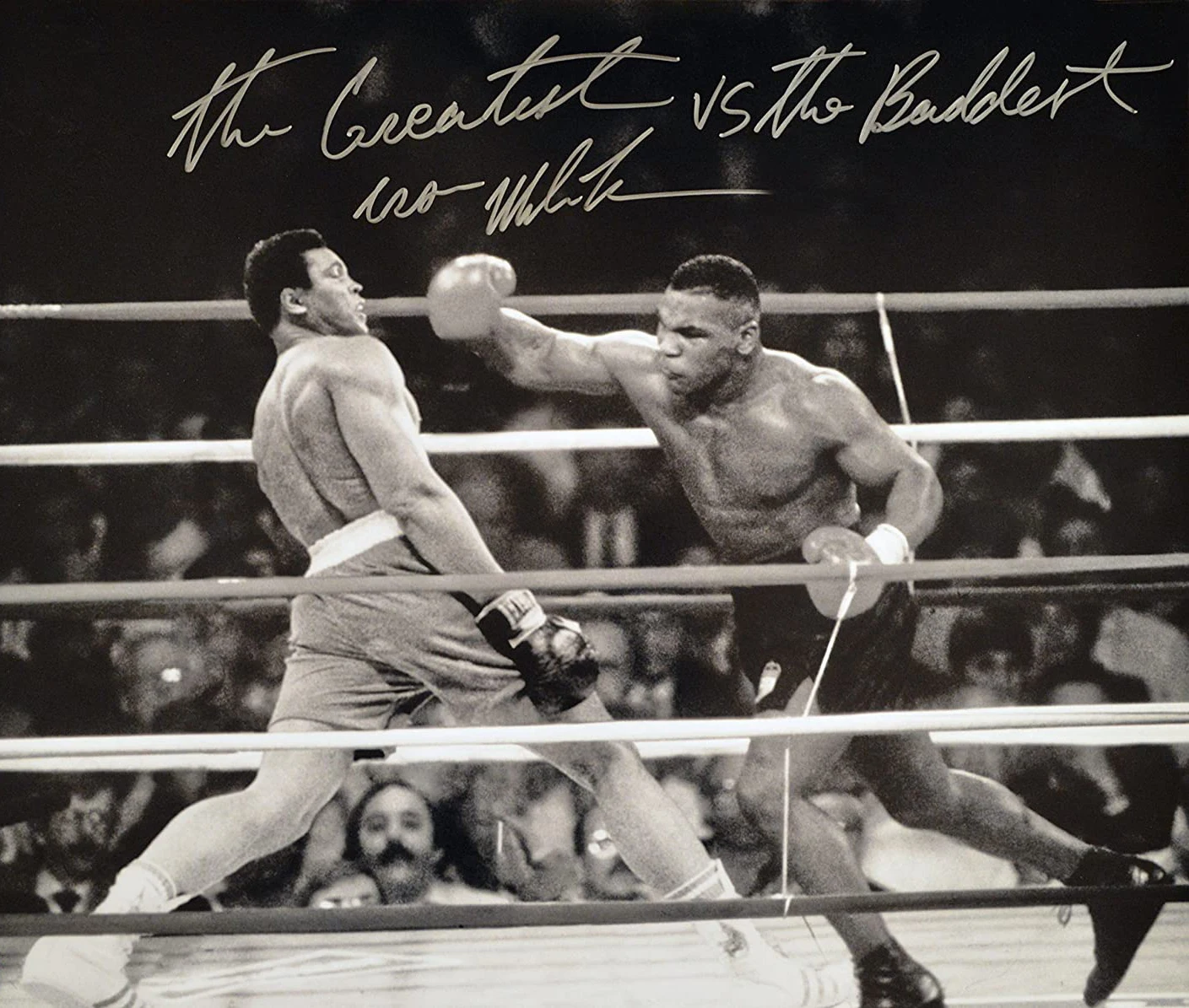 Muhammad Ali And Mike Tyson Fight