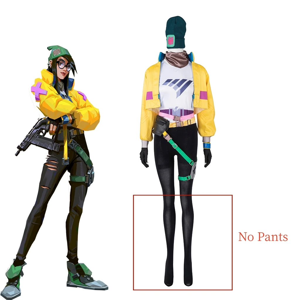 Killjoy-Cosplay-Game-Valorant-Costume-Women-Punk-T-Shirt-Jacket-Full ...