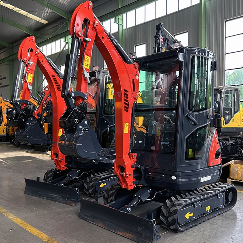 Mini-Klein-bagger-2-6-Tonnen-Raupen-bagger-mit-Aufsatz-Mini-bagger-1-5 ...