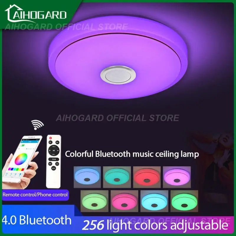 1pcs Led Ceiling Light Smart Round Ceiling Light Simple Modern Lamp ...