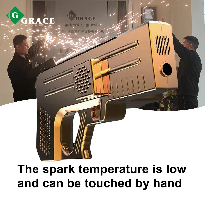 HotIgracelite Handheld Cold Spark Gun for DJ Stage Parties Weddings ...