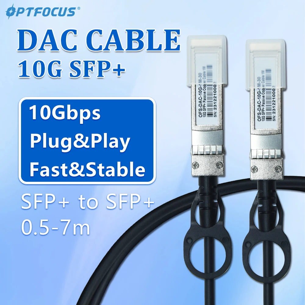 OPTFOCUS-10G-SFP-DAC-Cable-1m-3m-5m-10Gbps-SFP-Twinax-DAC-Cable ...