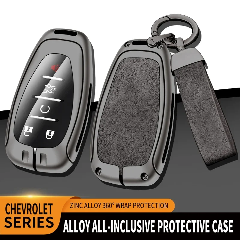 Zinc-Alloy-Car-Key-Case-Cover-For-Chevrolet-Cruze-Spark-Sonic-Camaro ...