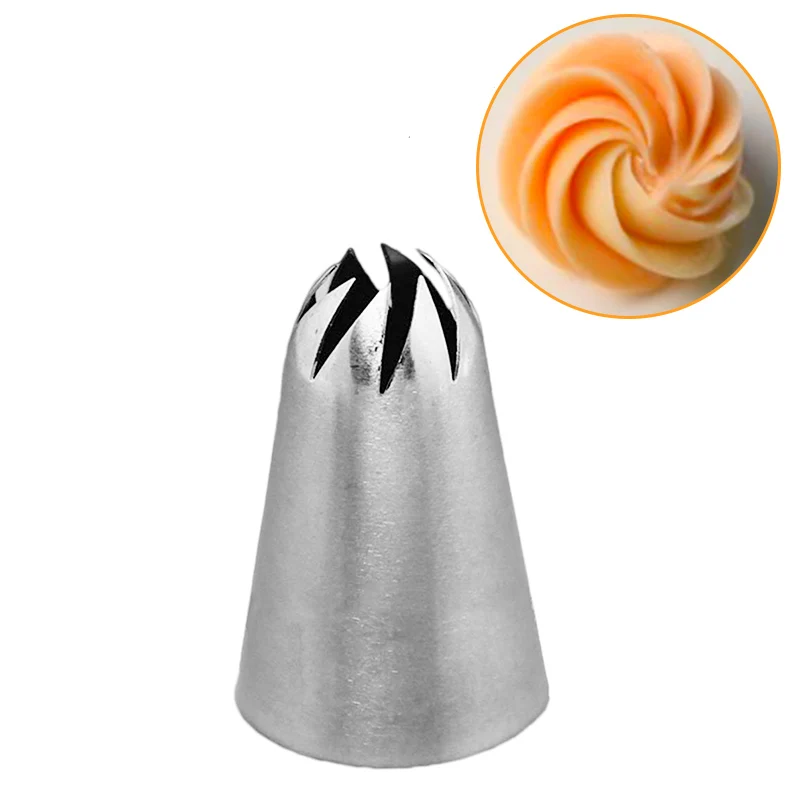 #336 Rose Flower Piping Nozzles For Cake Decorating Tips Cupcake Cream ...