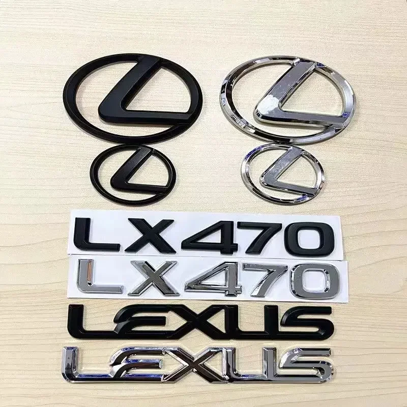 Suitable For Lexus Car Rear Trunk Badge Logo Car Steering Wheel Car ...