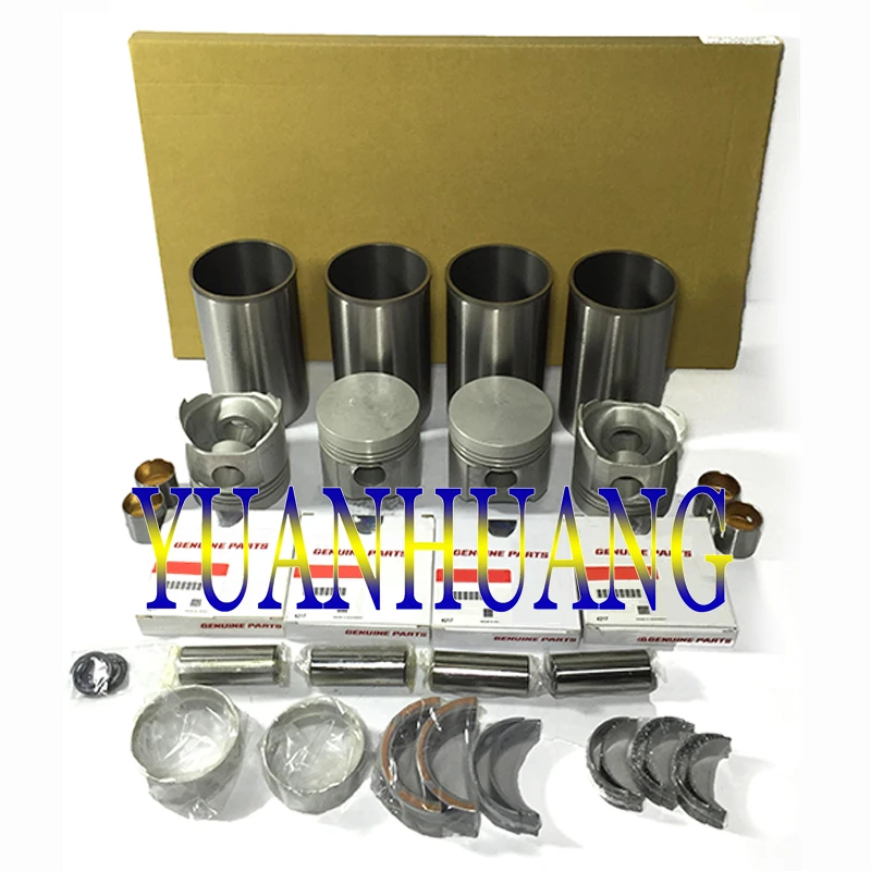 ED33 Engine Rebuild Kit With Piston Ring Bearing Valves Overhaul Gasket ...