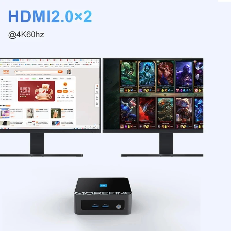 M9 Mini Pc Windows 11 12th Gen Intel Alder Lake N100 Ddr4 3200mhz Ultra ...