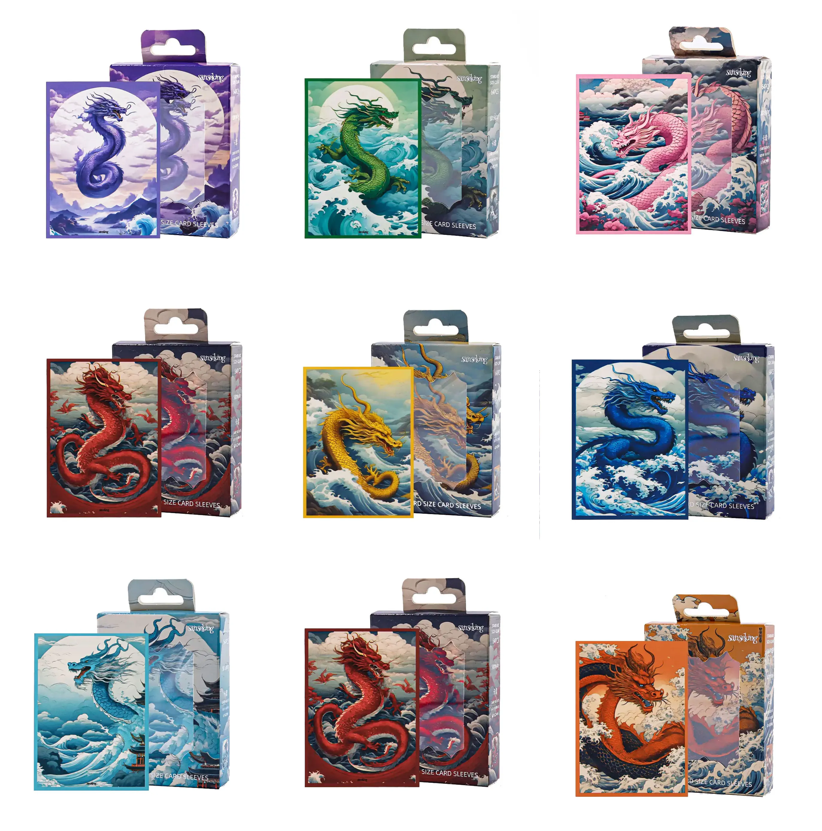 64PCS-bag-Anime-Card-Sleeves-67x92mm-Board-Game-Cards-Protector-Cards ...