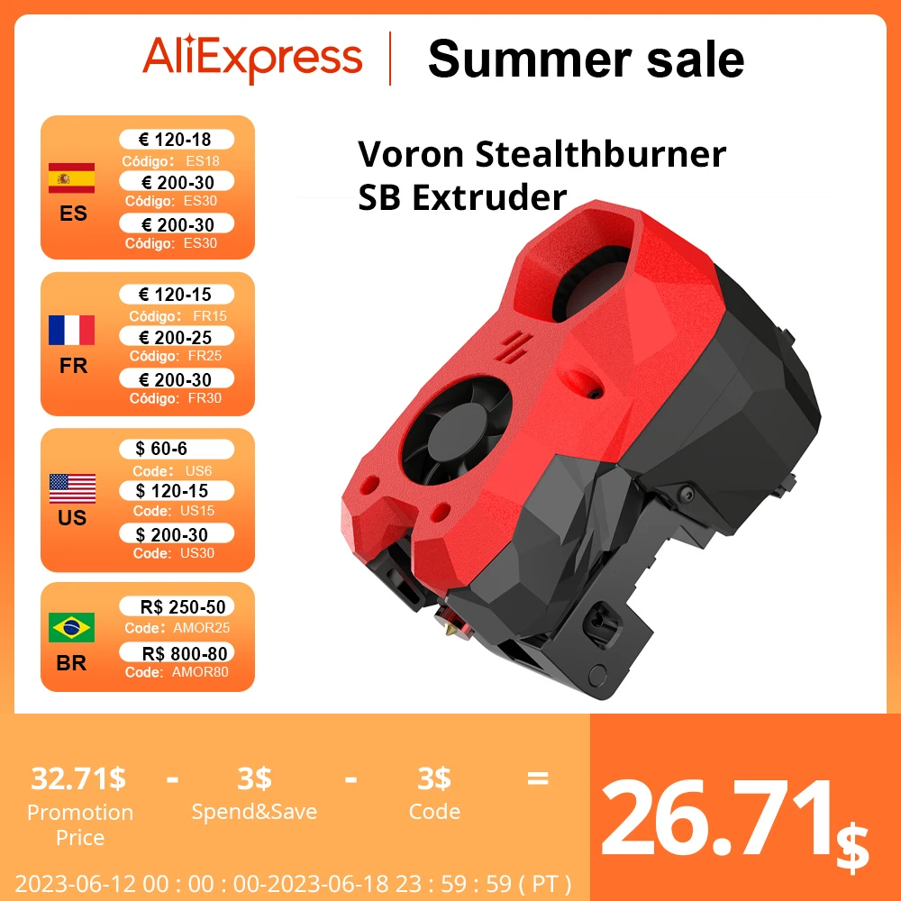 FYSETC Voron Stealthburner SB Extruder Upgrade kit 3d Drucker Teile für ...