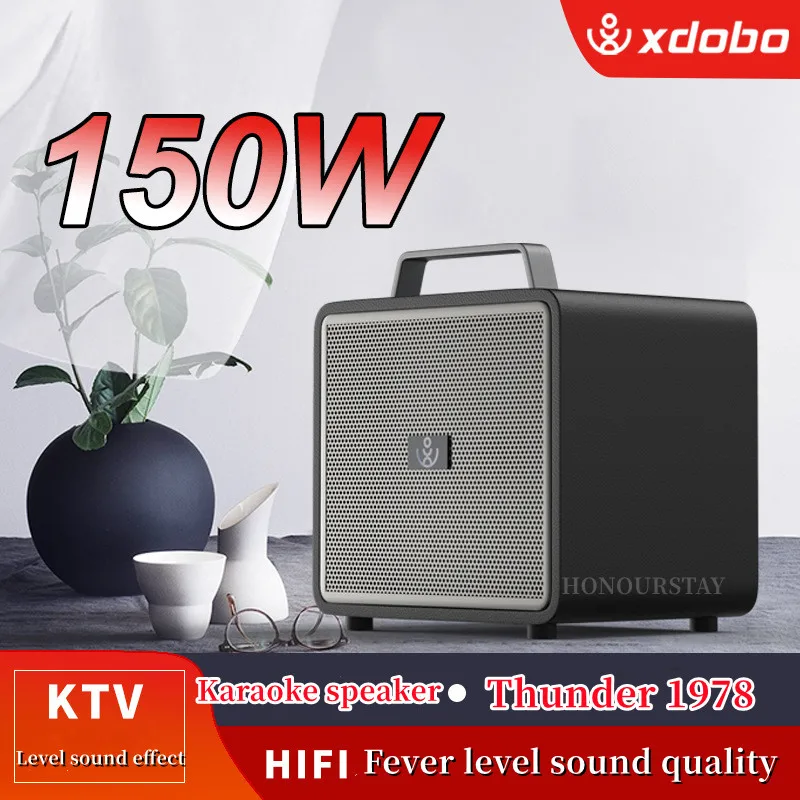 XDOBOThunder-1978-150W-Super-Power-Bluetooth-Karaoke-Speaker-Portable ...