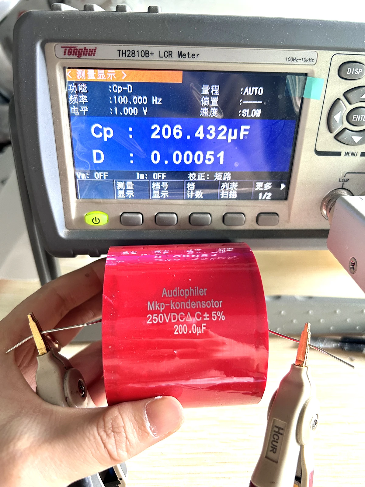 Test-And-Matched-Pair-2PCS-MKP-Audio-Capacitor-200uf-250V-DC-5 ...