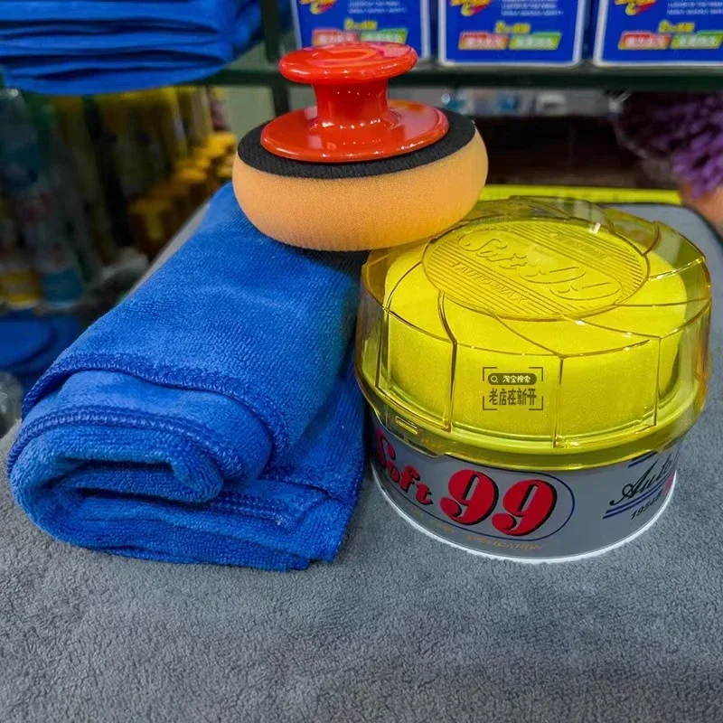 SOFT 99 Japan Car Solid Wax Polishing Scratch Wax Decontamination Anti ...
