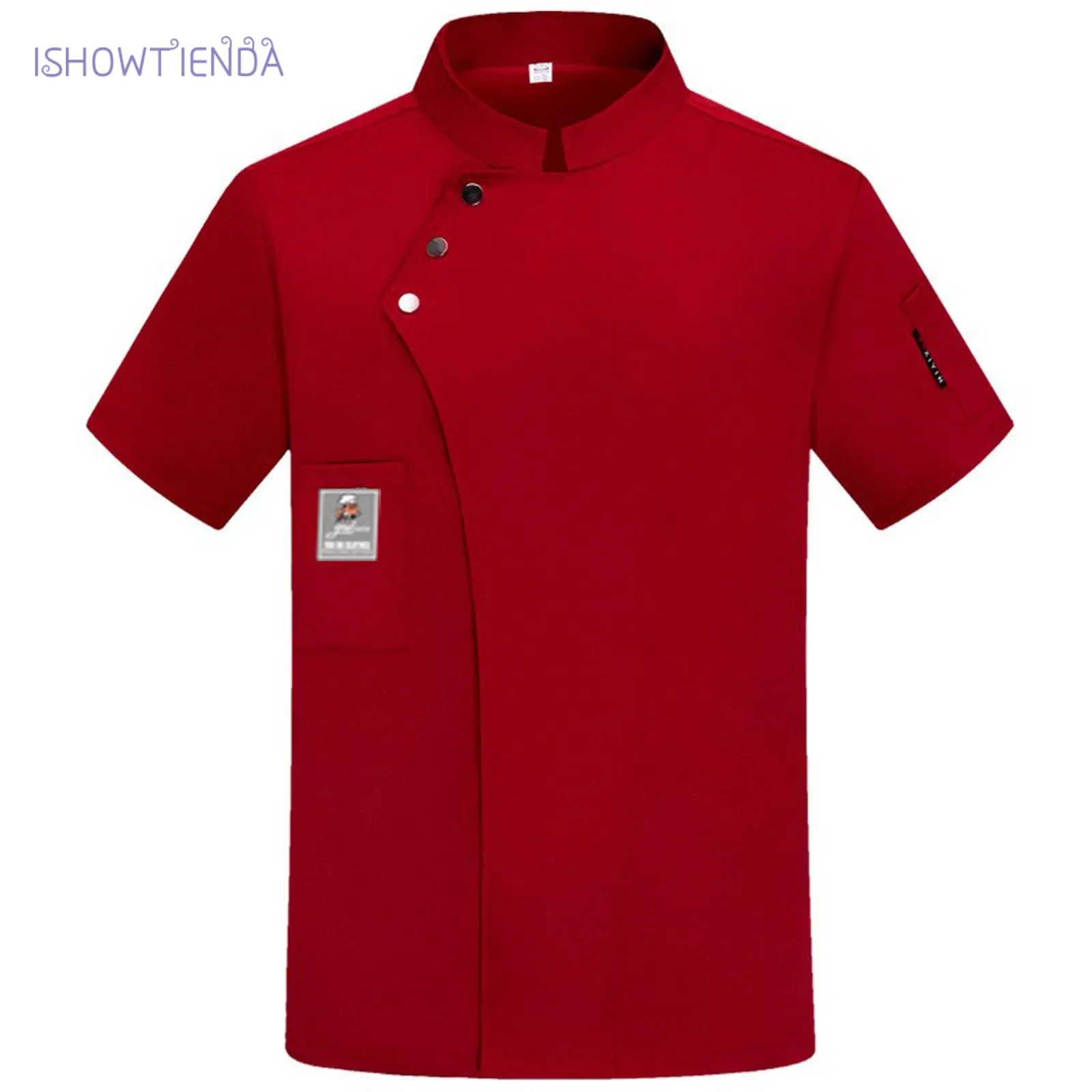 Chef Uniform Restaurant Cafeteria Back Kitchen Breathable Mesh Chef ...
