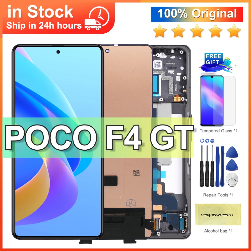 Pantalla LCD Original de 6,67 pulgadas para Xiaomi Poco F4 GT, montaje de digitalizador para ...