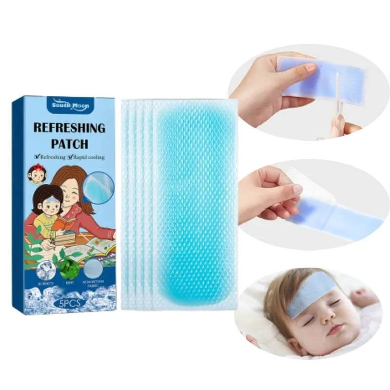 Refreshing-Cooling-Paste-Cartoon-Cooling-Paste-Refreshing-Cool ...