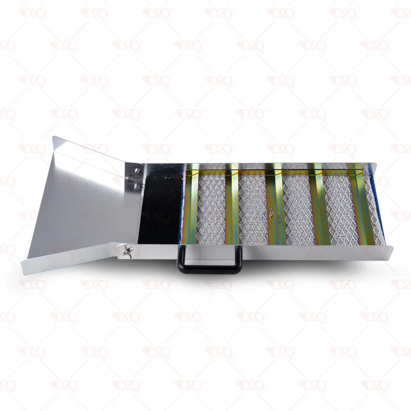 91Cm Gold Panning Kit Folding Aluminum Sluice Box Hand Gold Panning ...