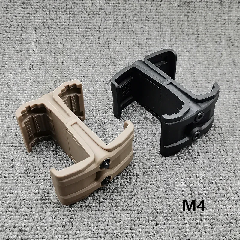 Dual Magazine Multifunction Coupler Polyester Clip Pouch for AR15 M4 ...
