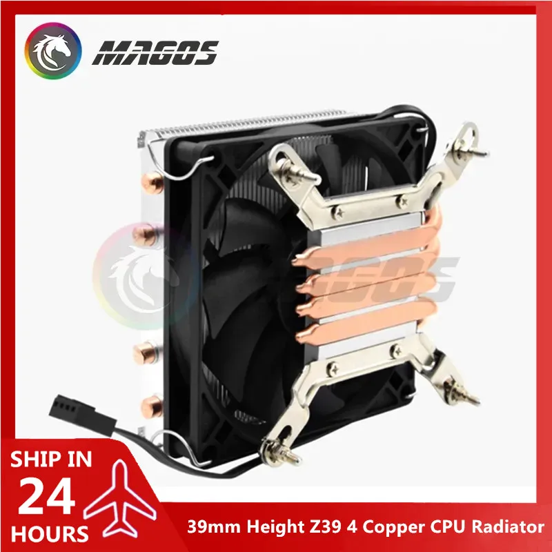 Mini-ITX-Case-CPU-AirCooler-Ultra-thin-39mm-Height-Z39-4-Copper ...