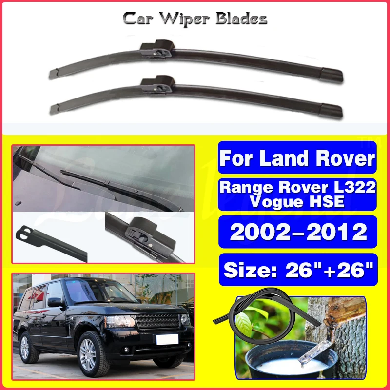 Wiper-Front-Wiper-Blades-For-Land-Rover-Range-Rover-L322-Vogue-HSE-2002 ...